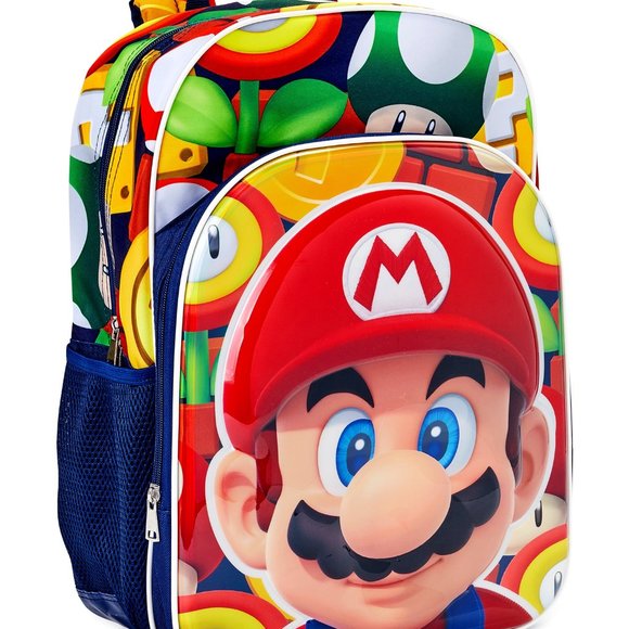 Nintendo | Accessories | Nintendo Super Mario Mario Childrens Backpack ...